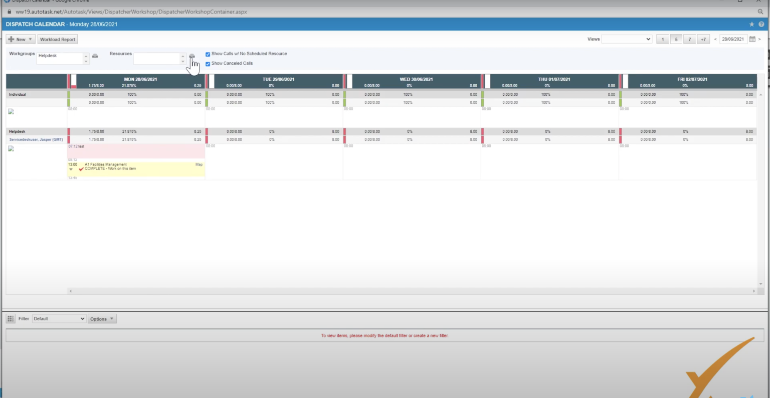 Autotask Dispatch Calendar: Setup Guide for MSPs | Proxuma